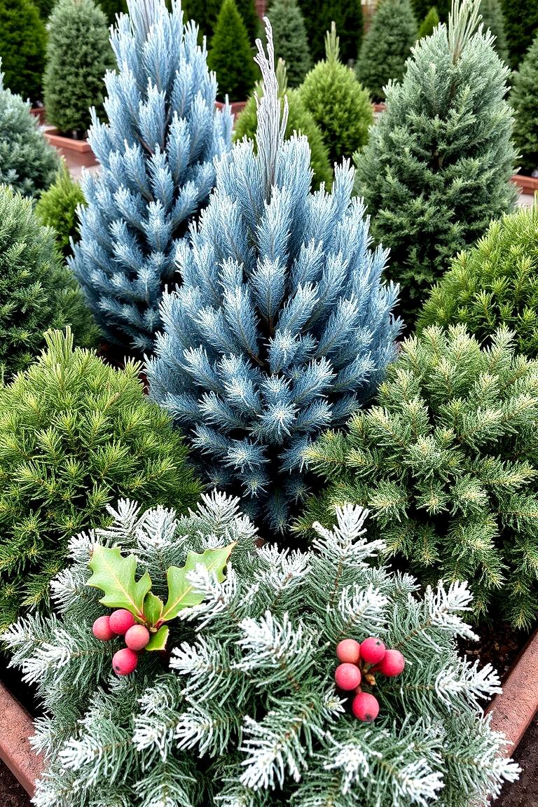 30 Front Yard Evergreen Landscaping Ideas for Year-Round Beauty
