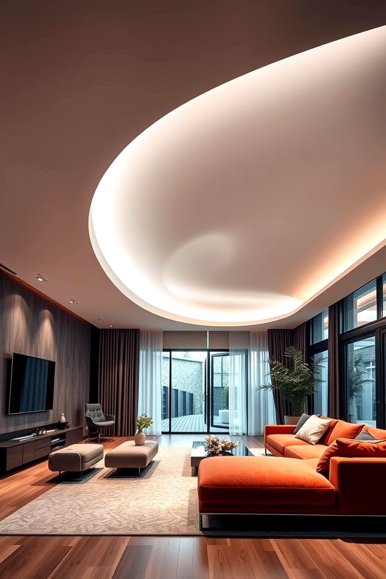 17 Pop Ceiling Design Ideas for Modern Interior Spaces