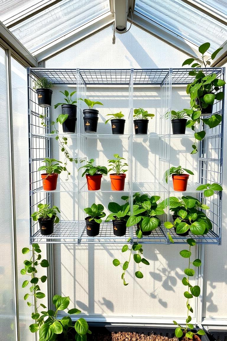 30 Greenhouse Shelving Ideas: Organized Plant Storage
