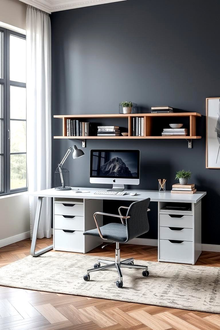 21 Desk Ideas for Productive & Stylish Home Offices