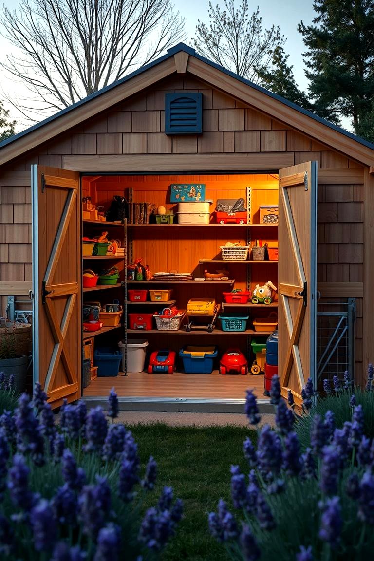 30 Outdoor Toy Storage Ideas to Keep Your Yard Clutter-Free