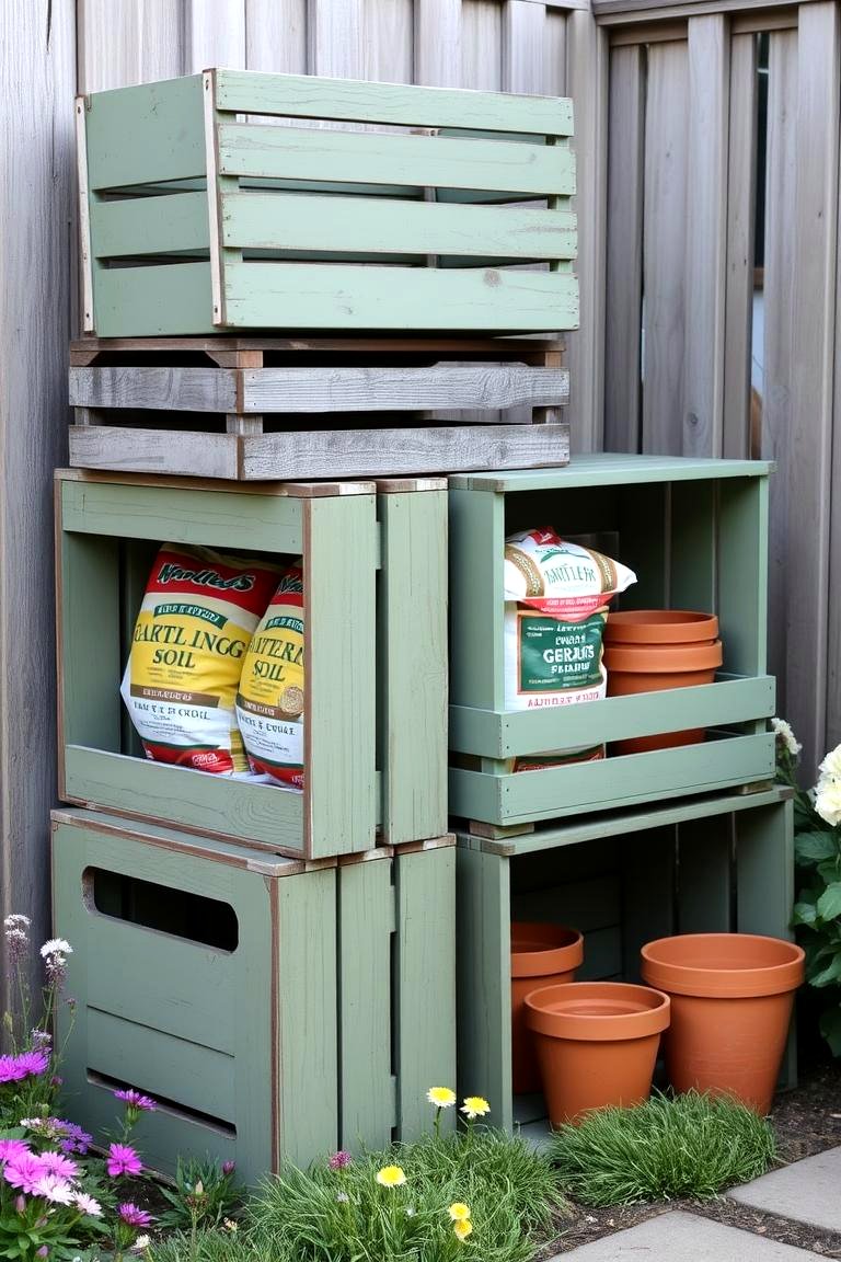 30 Practical Outdoor Storage Ideas for a Tidy Yard