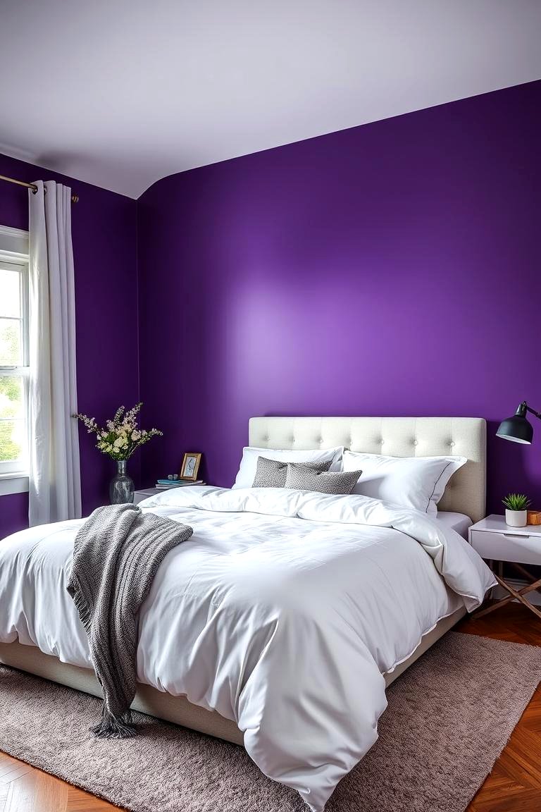 17 Purple Bedroom Ideas for Dreamy and Creative Spaces