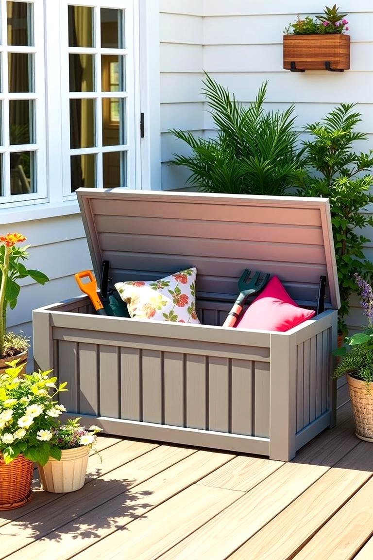 30 Practical Outdoor Storage Ideas for a Tidy Yard