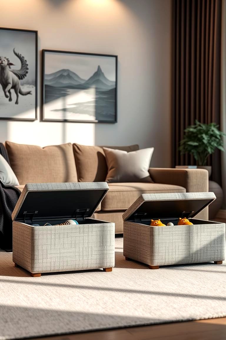 21 Living Room Toy Storage Ideas for Organized Spaces