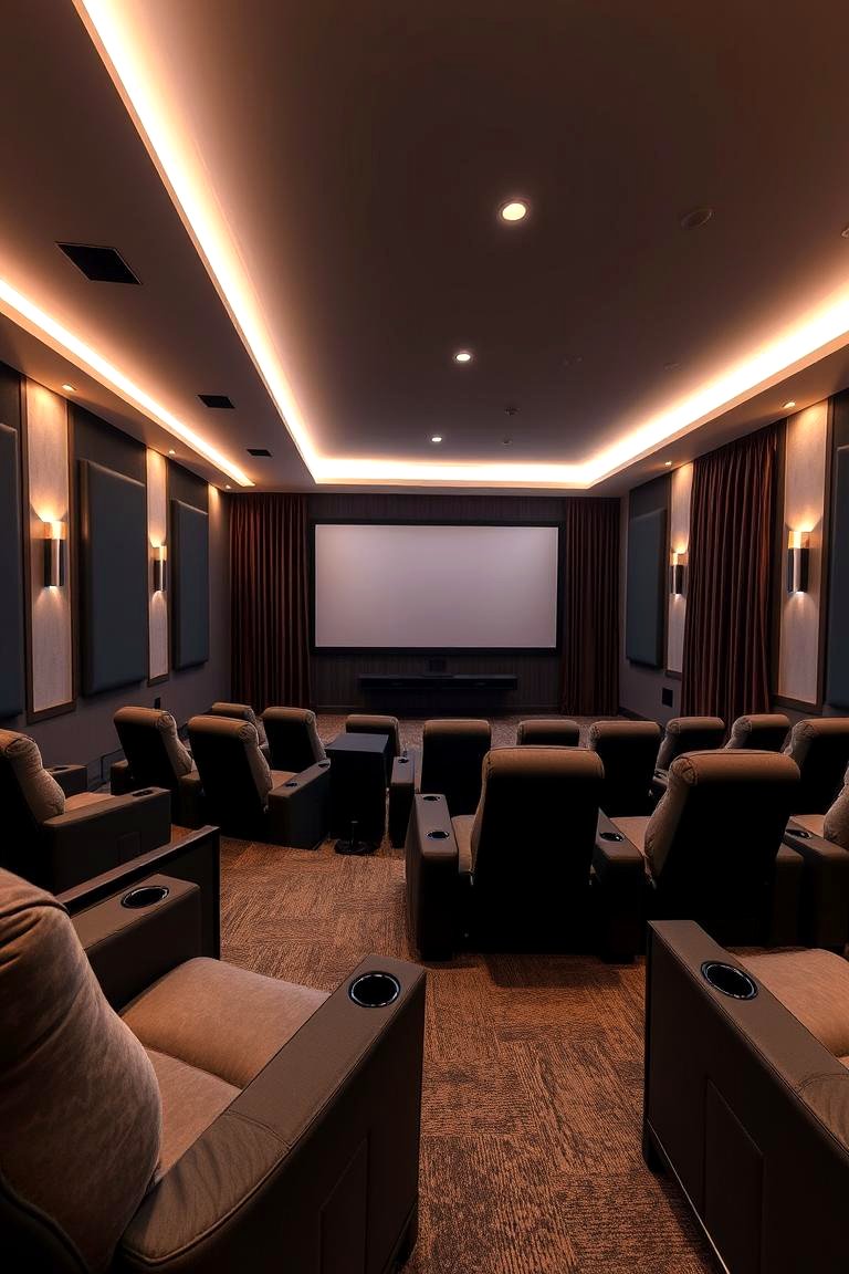 30 Home Theater Ideas: Immersive Entertainment Spaces