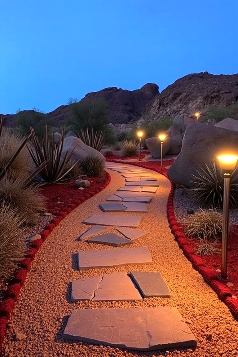 30 Desert Landscape Ideas for Low-Water Gardens