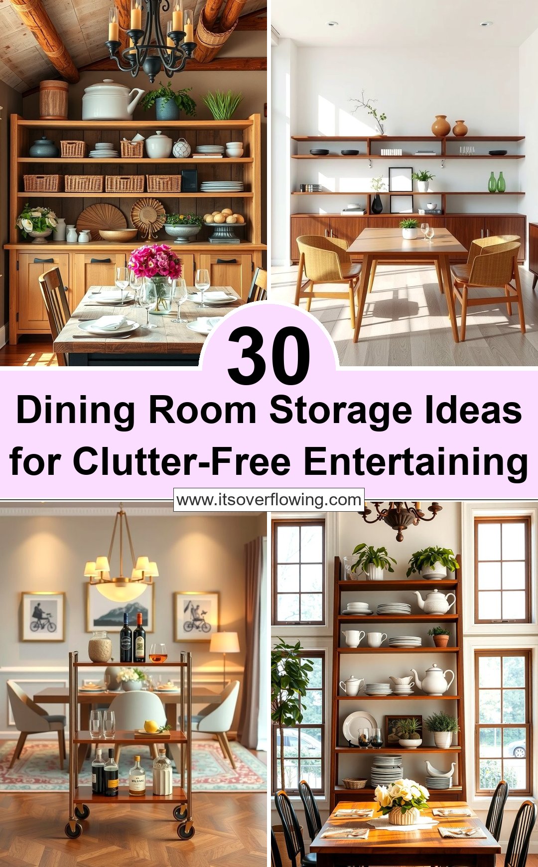 30 Dining Room Storage Ideas for Clutter-Free Entertaining