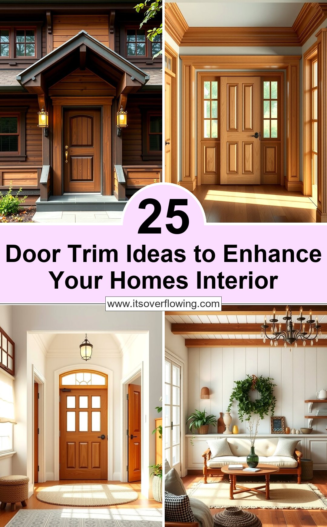25 Door Trim Ideas to Enhance Your Home's Interior
