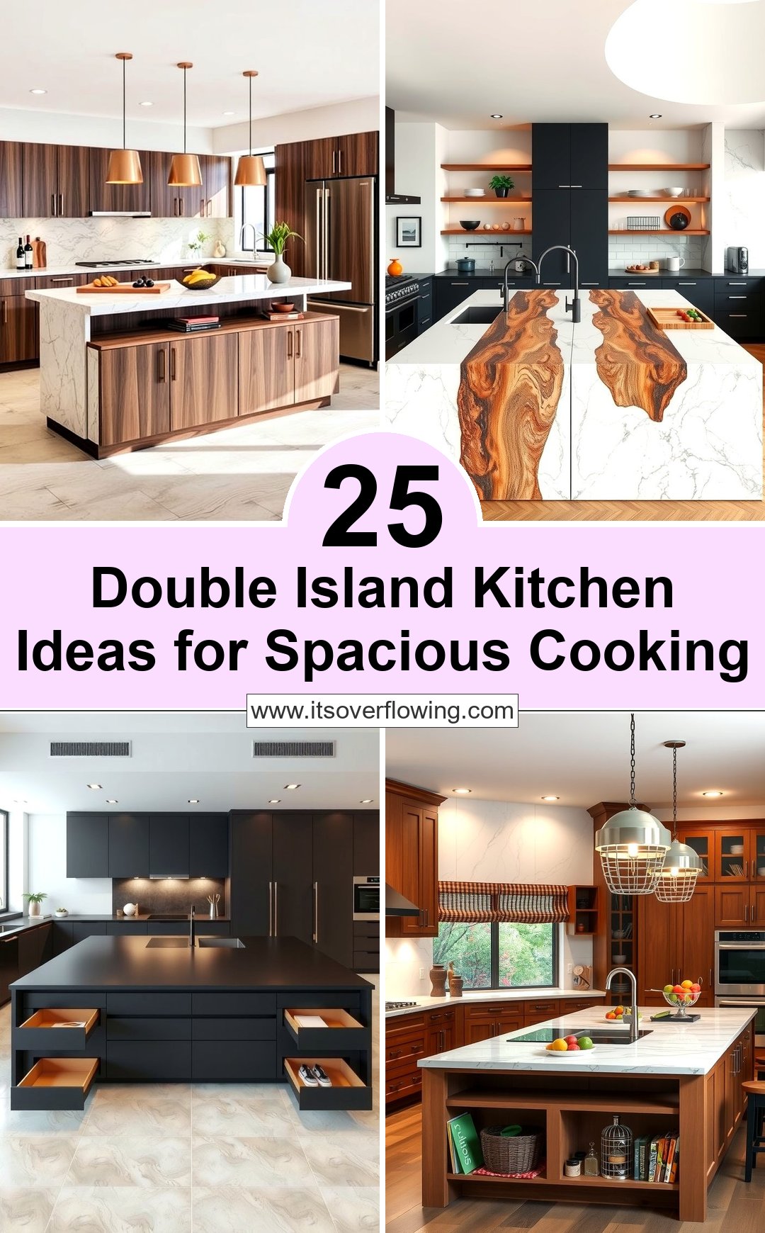 25 Double Island Kitchen Ideas for Spacious Cooking