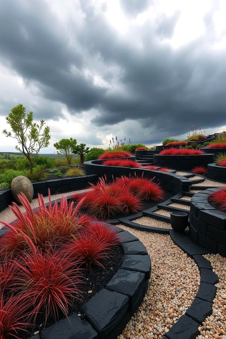 30 Spiral Garden Design Ideas for Unique Outdoor Layouts