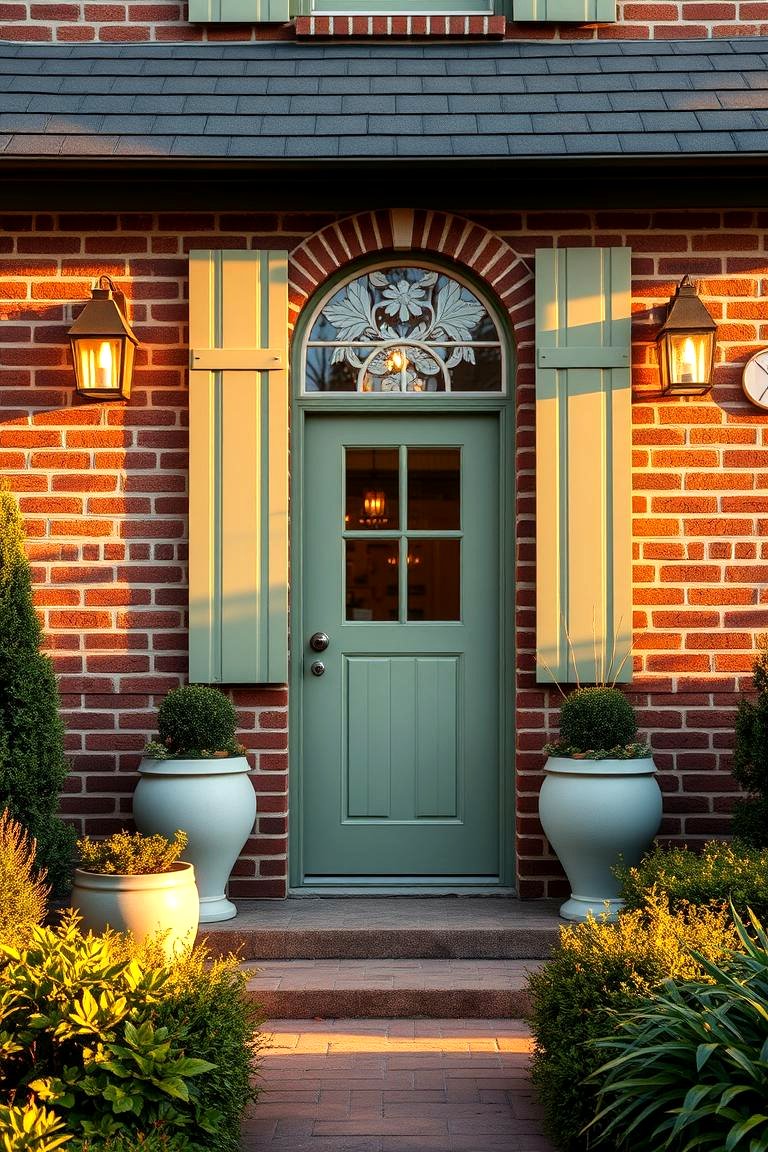 30 Exterior Brick and Paint Color Combinations