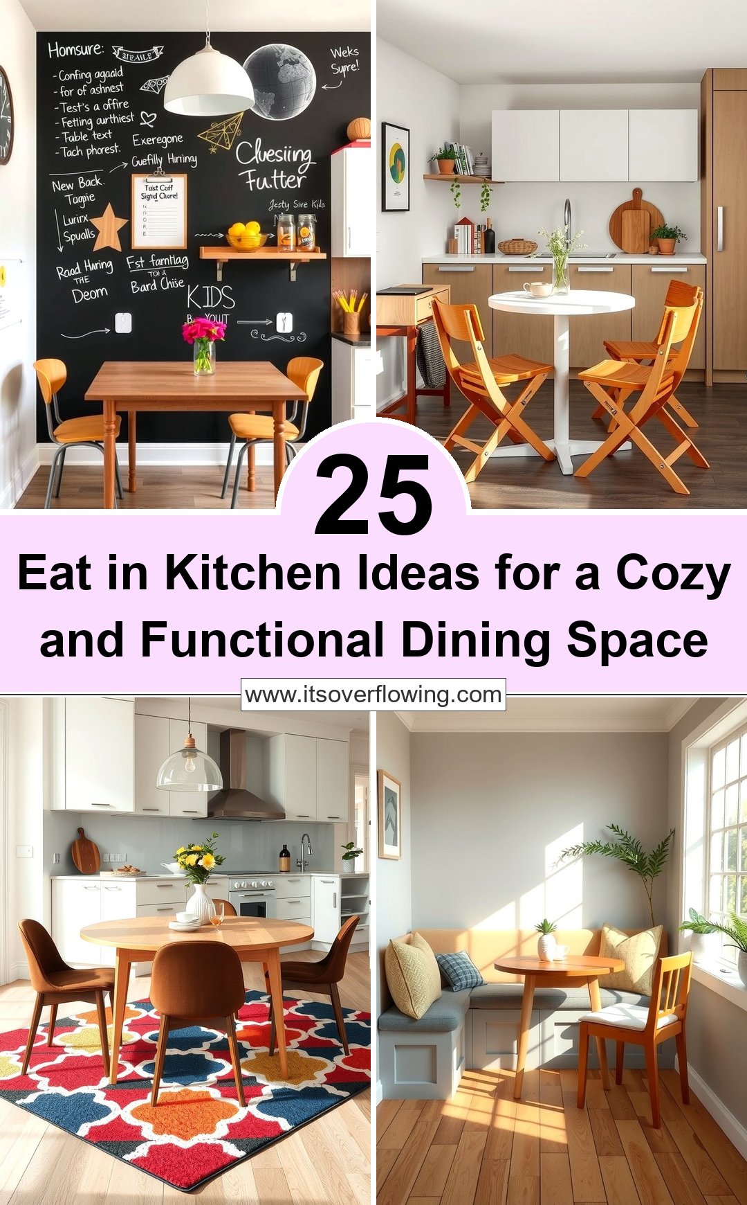 25 Eat in Kitchen Ideas for a Cozy and Functional Dining Space
