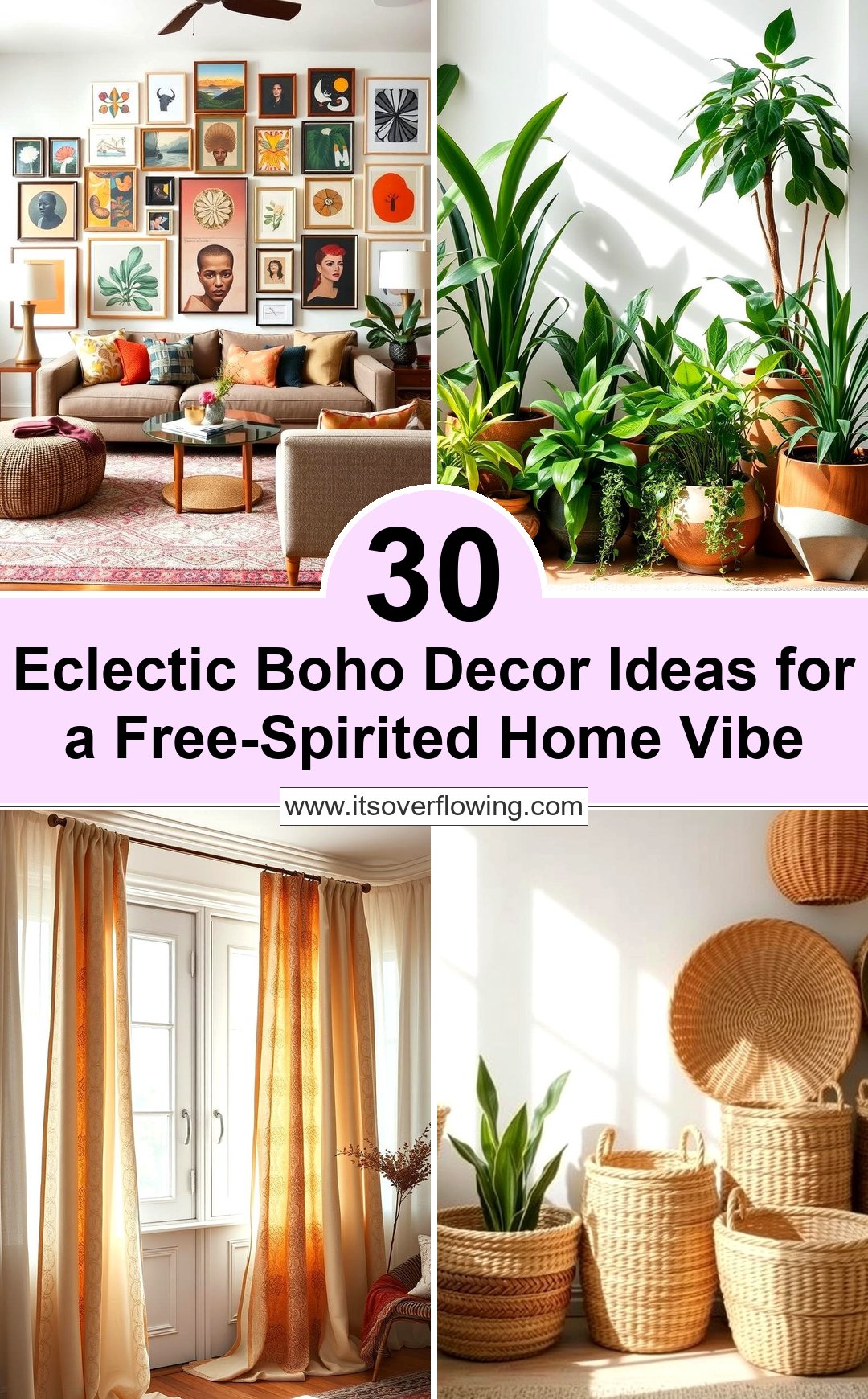 30 Eclectic Boho Decor Ideas for a Free-Spirited Home Vibe