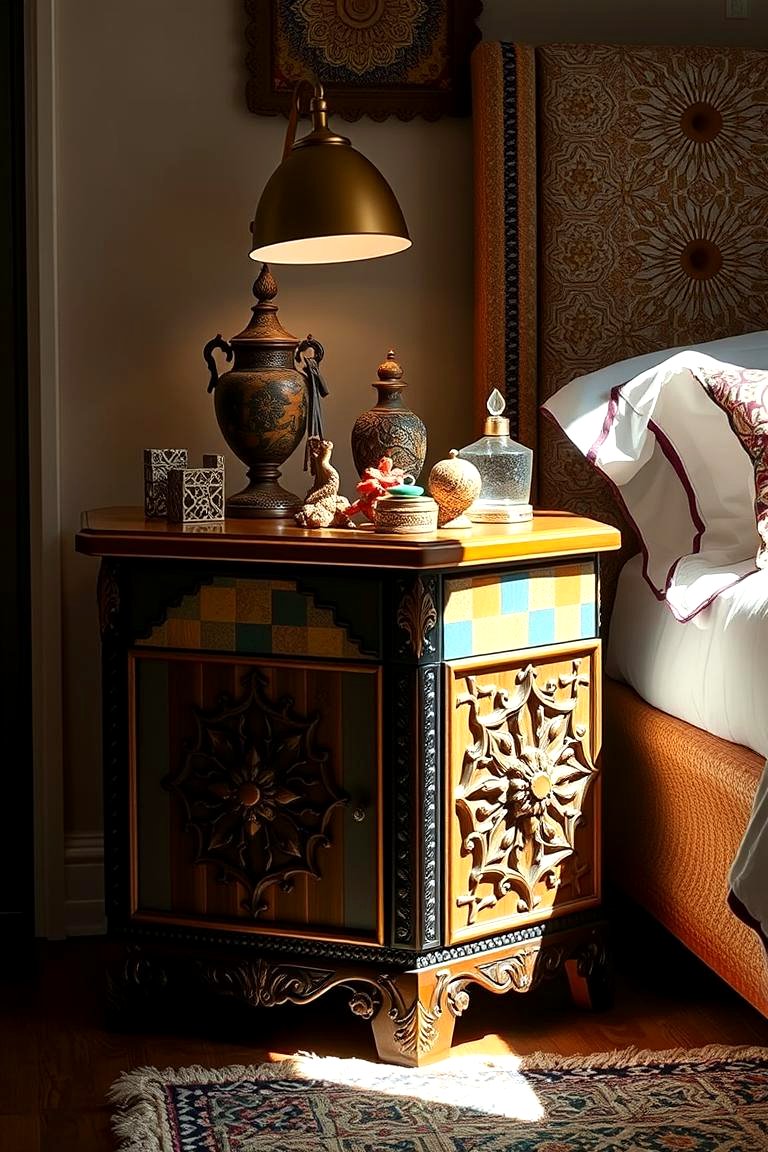 30 Nightstand Decor Ideas to Enhance Your Bedroom Style