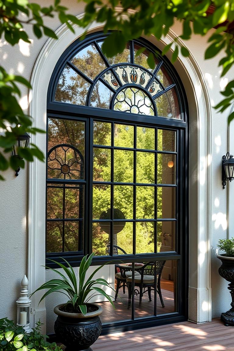 30 Modern House Designs With Black Windows Inspiration