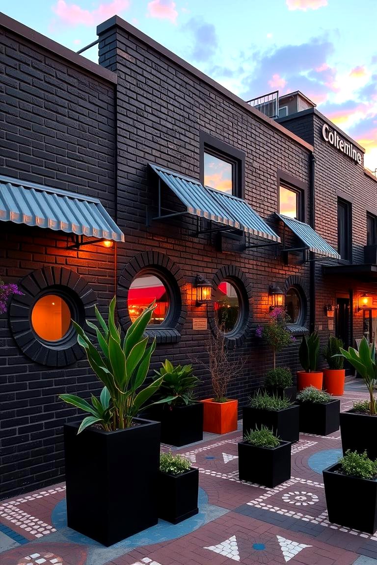 30 Black Brick House Exteriors for Bold Curb Appeal