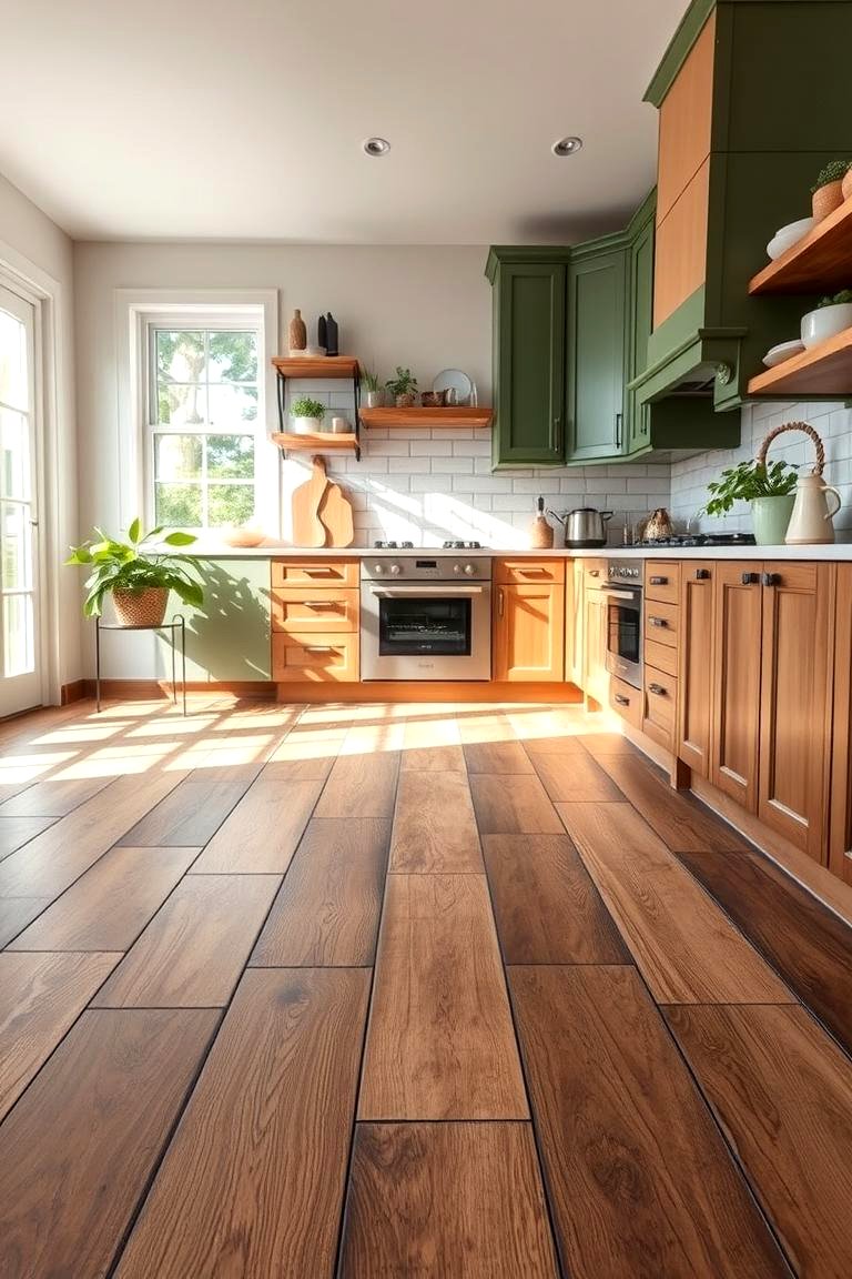 21 Kitchen Floor Tile Ideas: Durable & Stylish Options