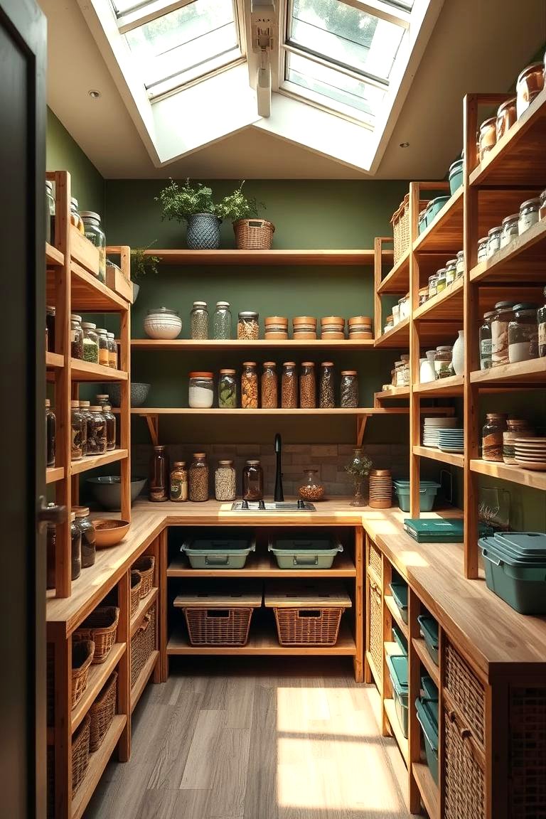21 Kitchen Pantry Ideas to Streamline Food Storage