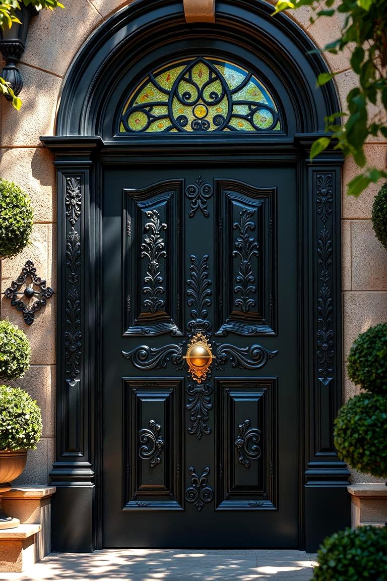 21 Black Front Door Ideas for Bold First Impressions