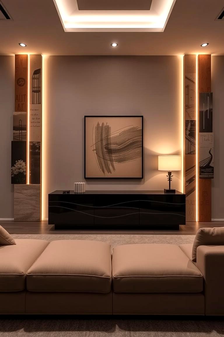 30 Black & Beige Living Room Ideas for Modern Contrast