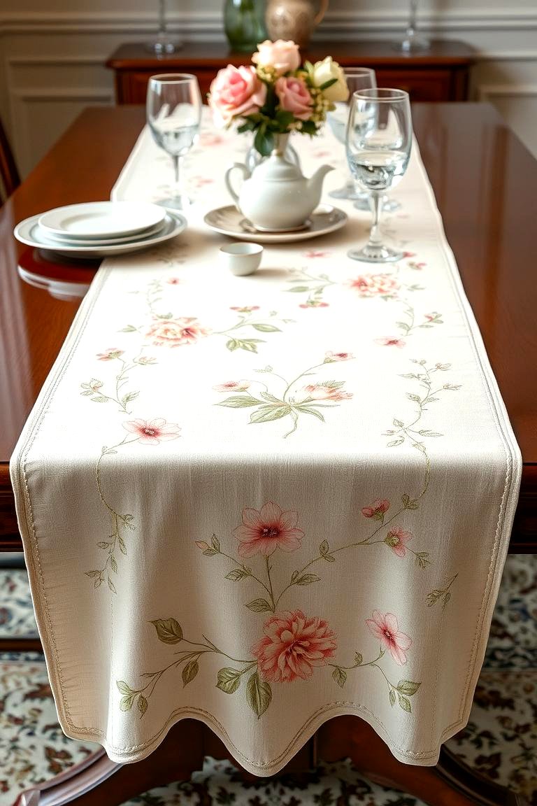 21 Unique Table Runner Ideas to Enhance Your Dining Experience