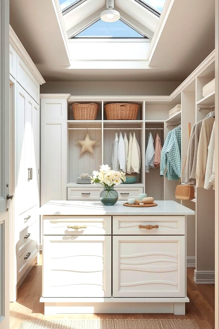 30 Closet Island Ideas: Luxurious Walk-In Storage Solutions