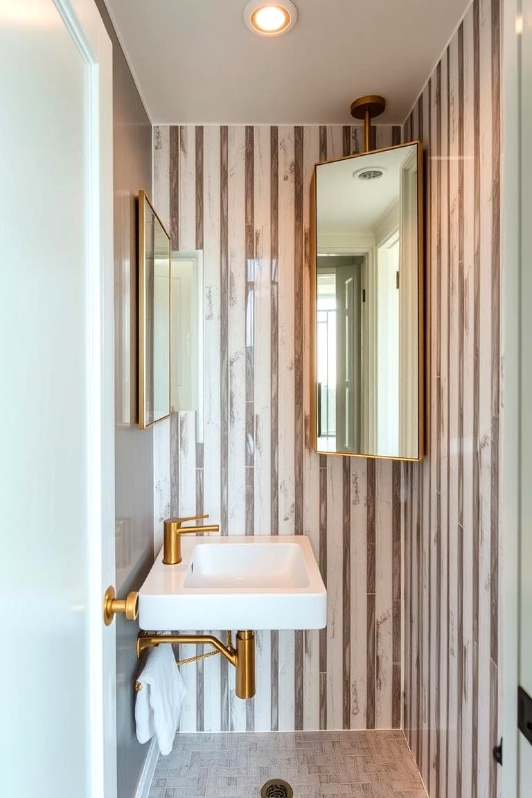 30 Gold Bathroom Ideas for Luxurious, Modern Spaces