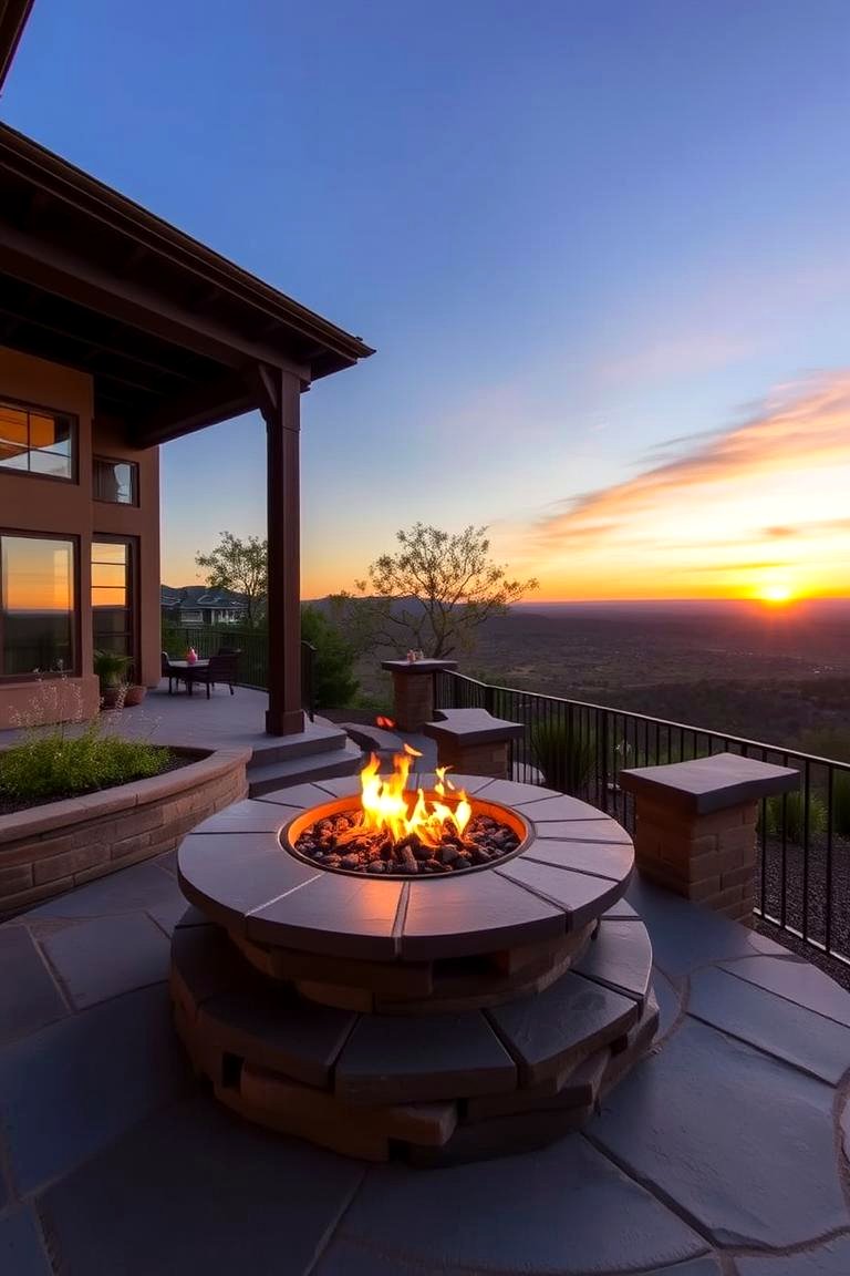 30 Square Fire Pit Ideas for Modern Outdoor Gathering Spaces