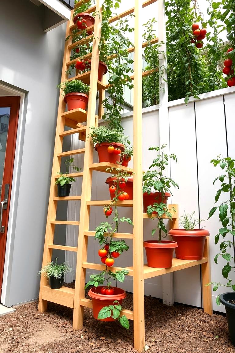 30 Tomato Trellis Ideas for Healthy & Space-Saving Gardens