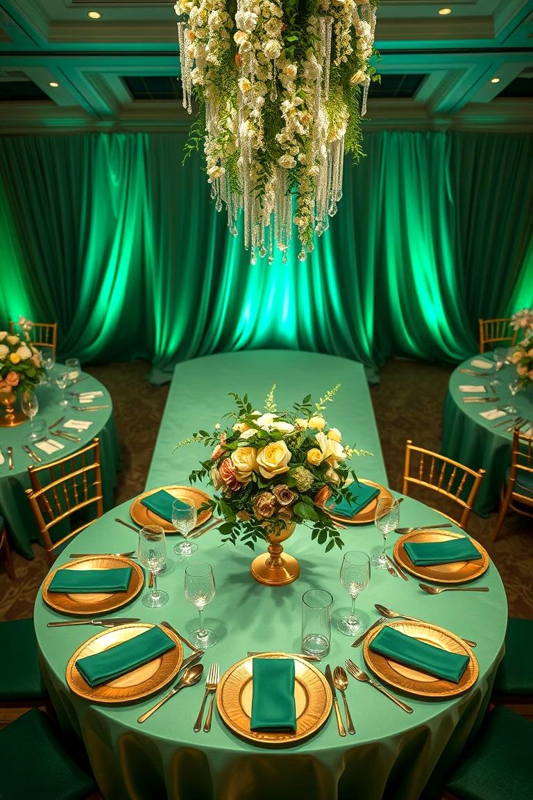 30 Emerald Green Wedding Ideas for Luxurious Celebrations