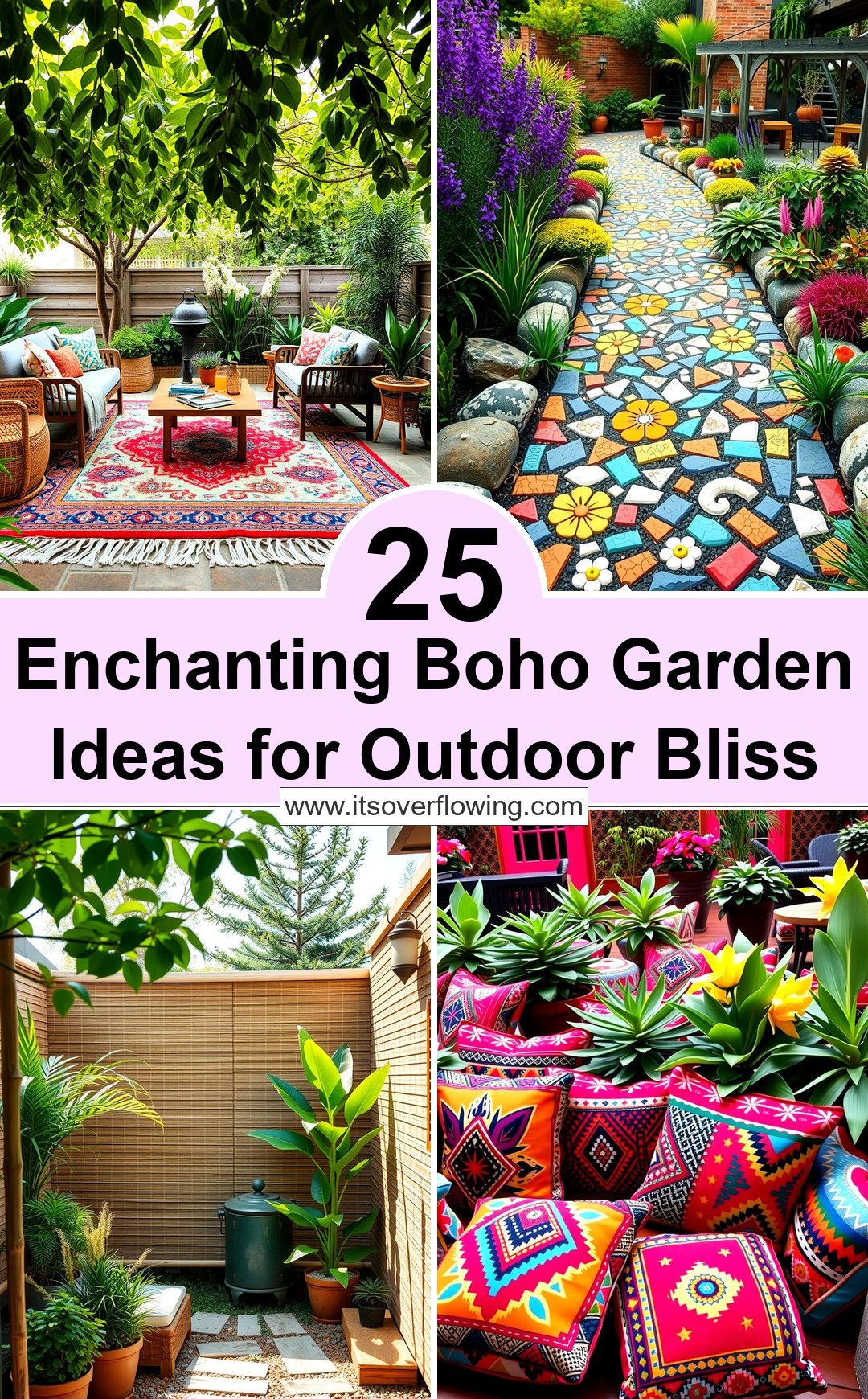 25 Enchanting Boho Garden Ideas for Outdoor Bliss