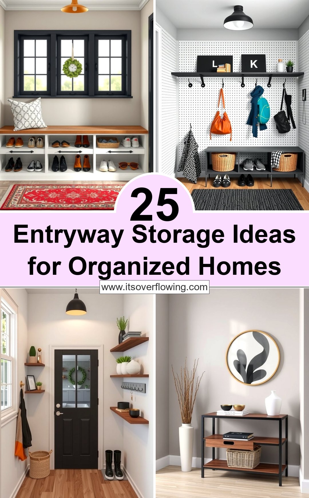 25 Entryway Storage Ideas for Organized Homes