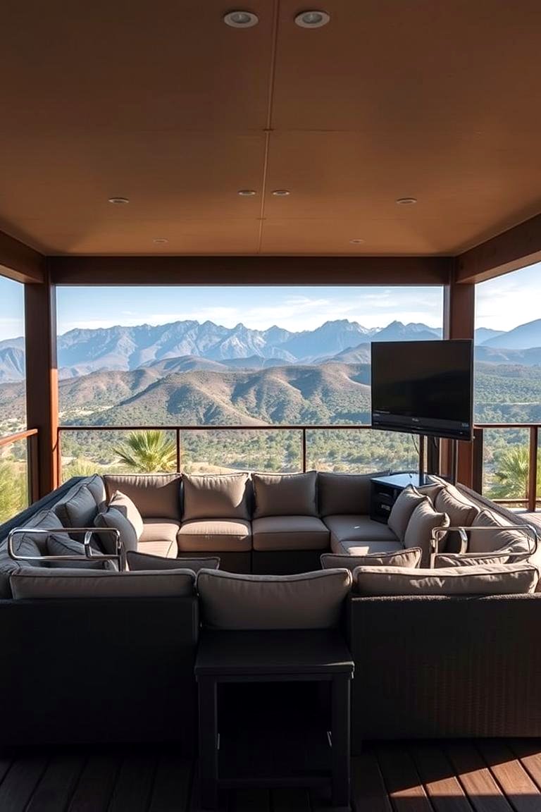 30 Outdoor TV Ideas for Entertainment Under the Sky