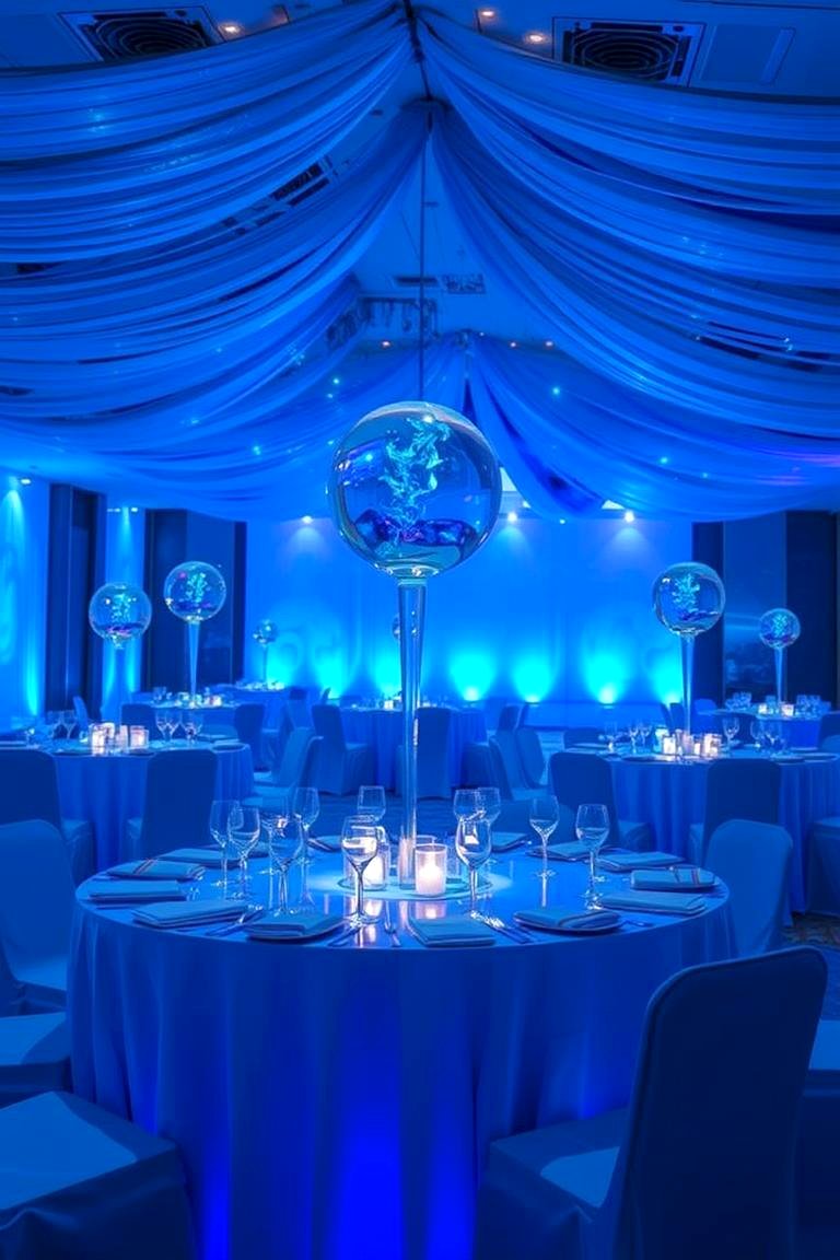 30 Blue Wedding Theme Ideas for Serene Celebrations