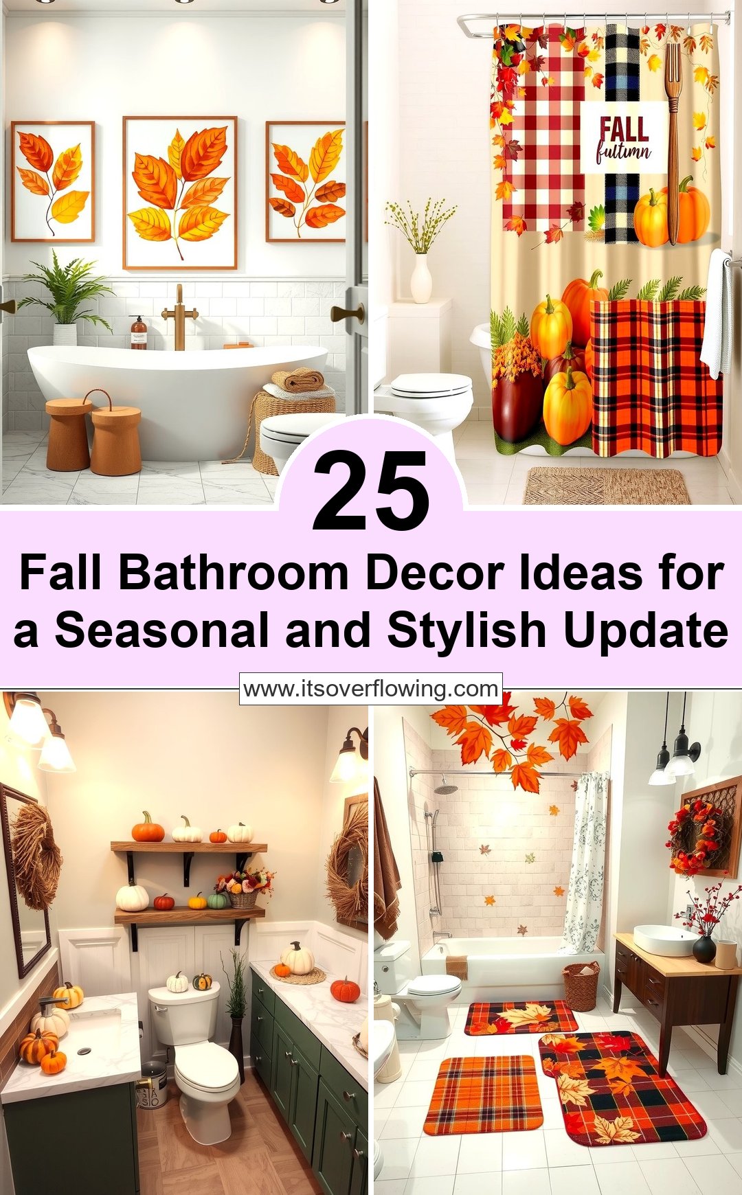 25 Fall Bathroom Decor Ideas for a Seasonal and Stylish Update