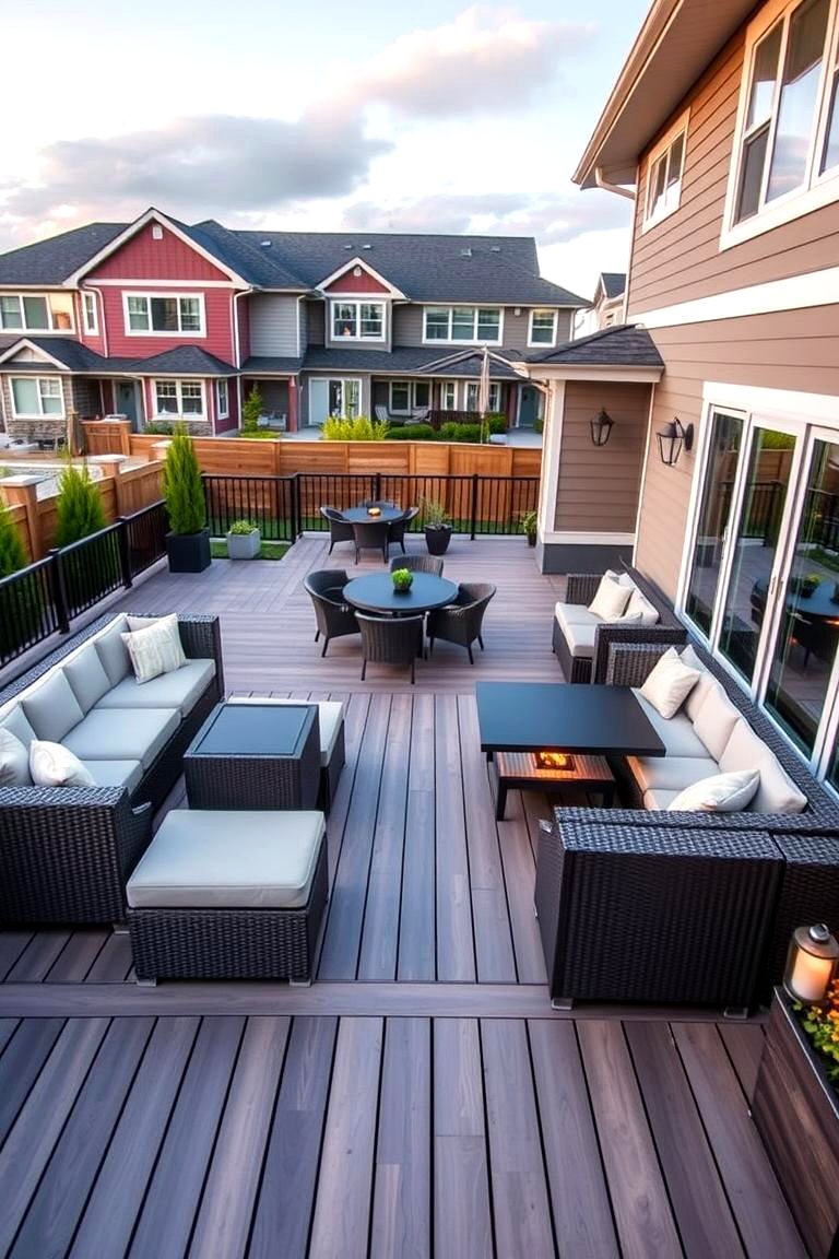 30 Composite Deck Ideas: Stylish and Durable Outdoor Designs