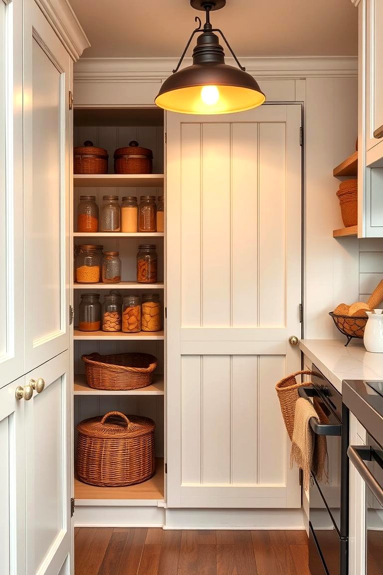 30 Corner Pantry Ideas to Maximize Kitchen Storage