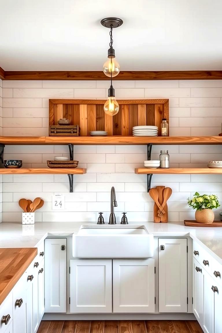 30 Shiplap Backsplash Ideas to Elevate Kitchen Design