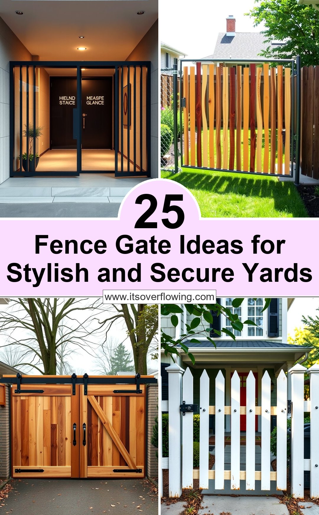 25 Fence Gate Ideas for Stylish and Secure Yards