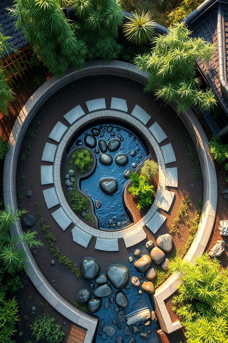 30 Spiral Garden Design Ideas for Unique Outdoor Layouts