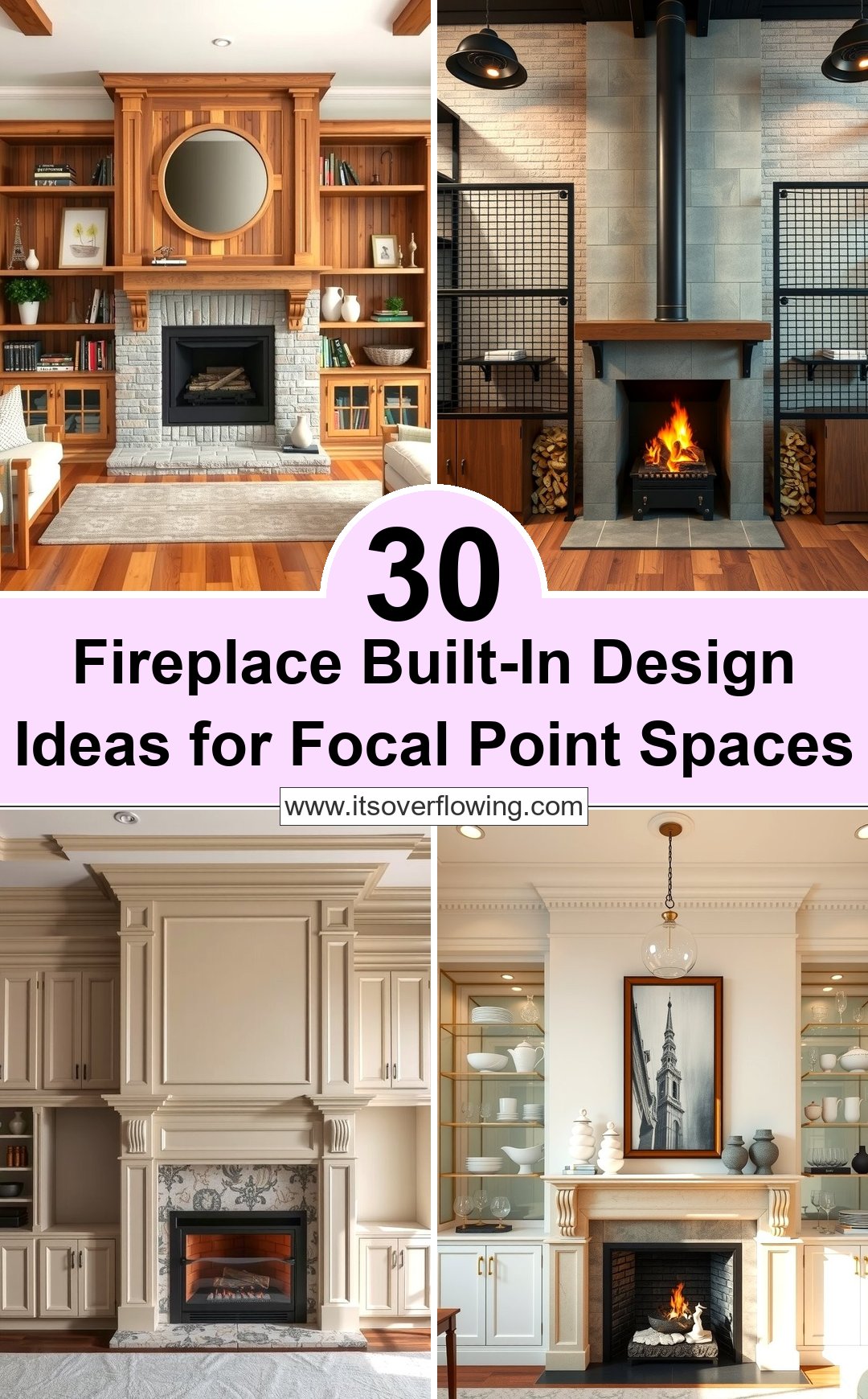 30 Fireplace Built-In Design Ideas for Focal Point Spaces