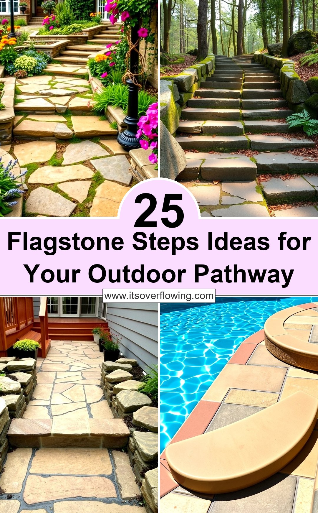 25 Flagstone Steps Ideas for Your Outdoor Pathway