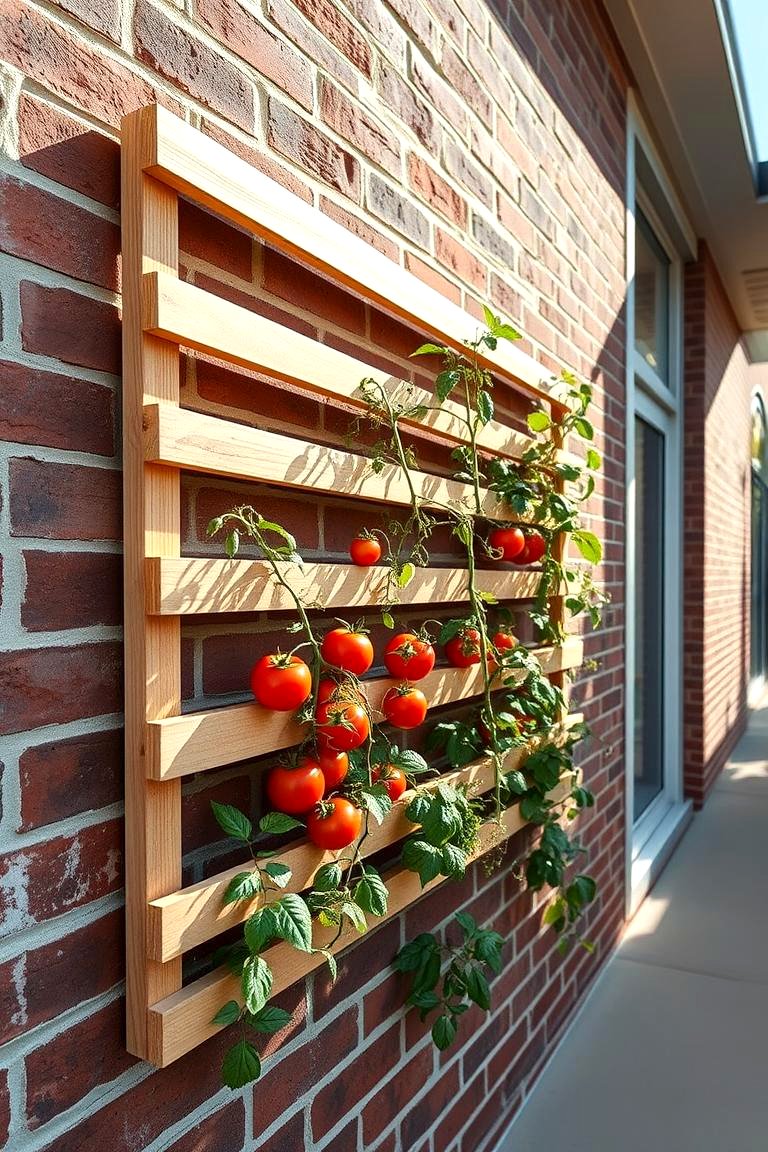 30 Tomato Trellis Ideas for Healthy & Space-Saving Gardens