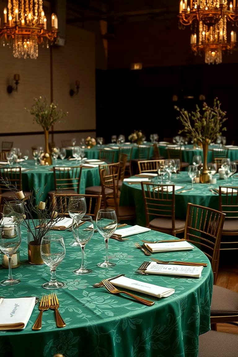 30 Emerald Green Wedding Ideas for Luxurious Celebrations