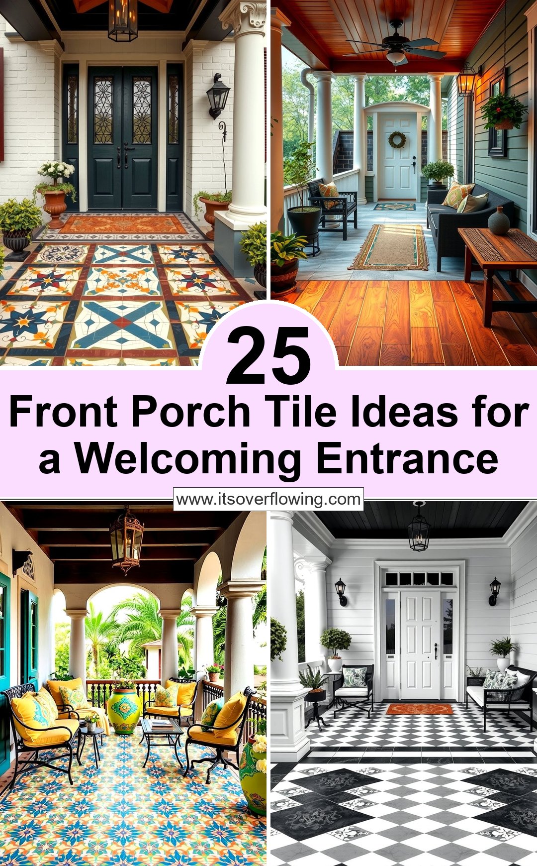 25 Front Porch Tile Ideas for a Welcoming Entrance