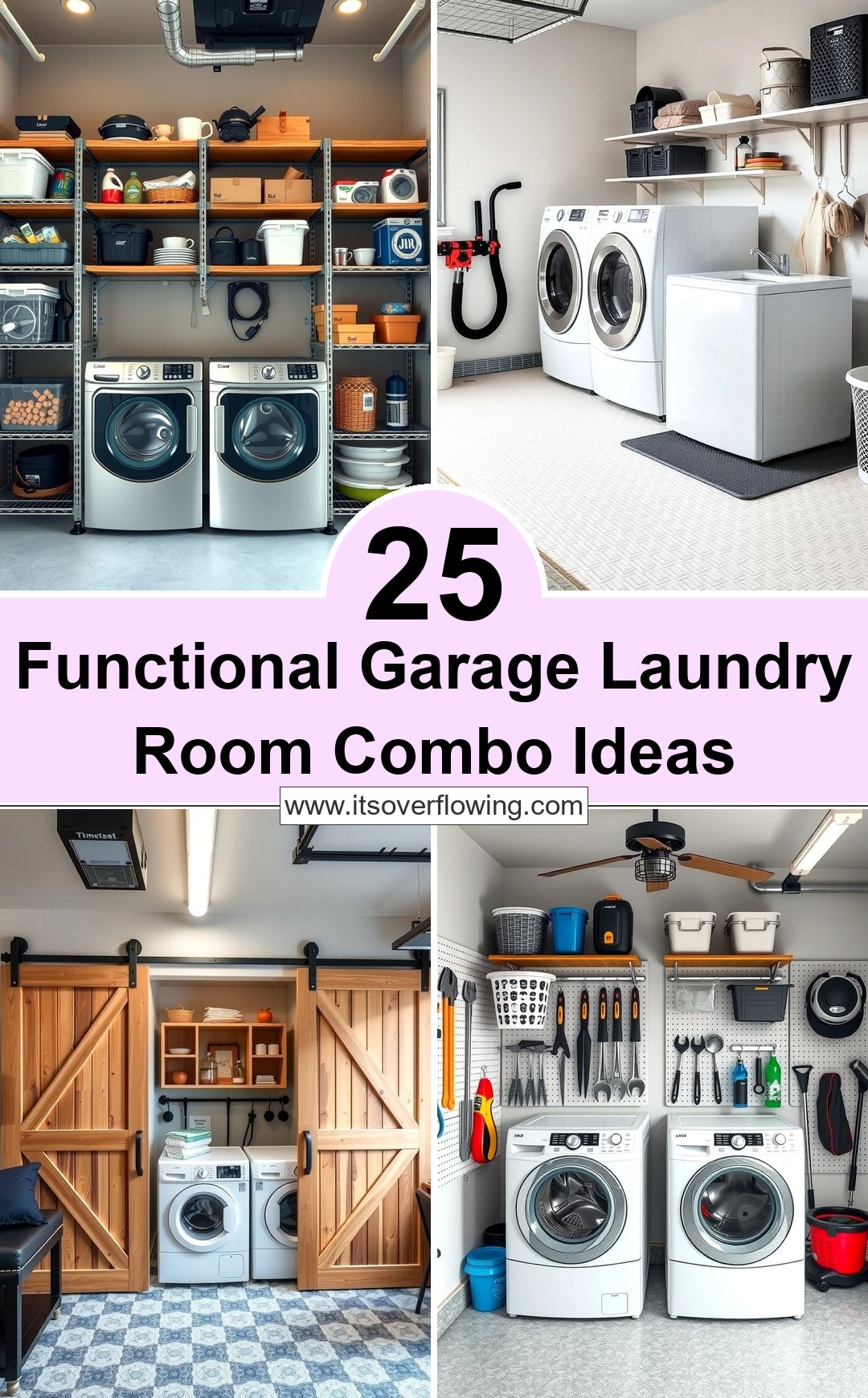 25 Functional Garage Laundry Room Combo Ideas