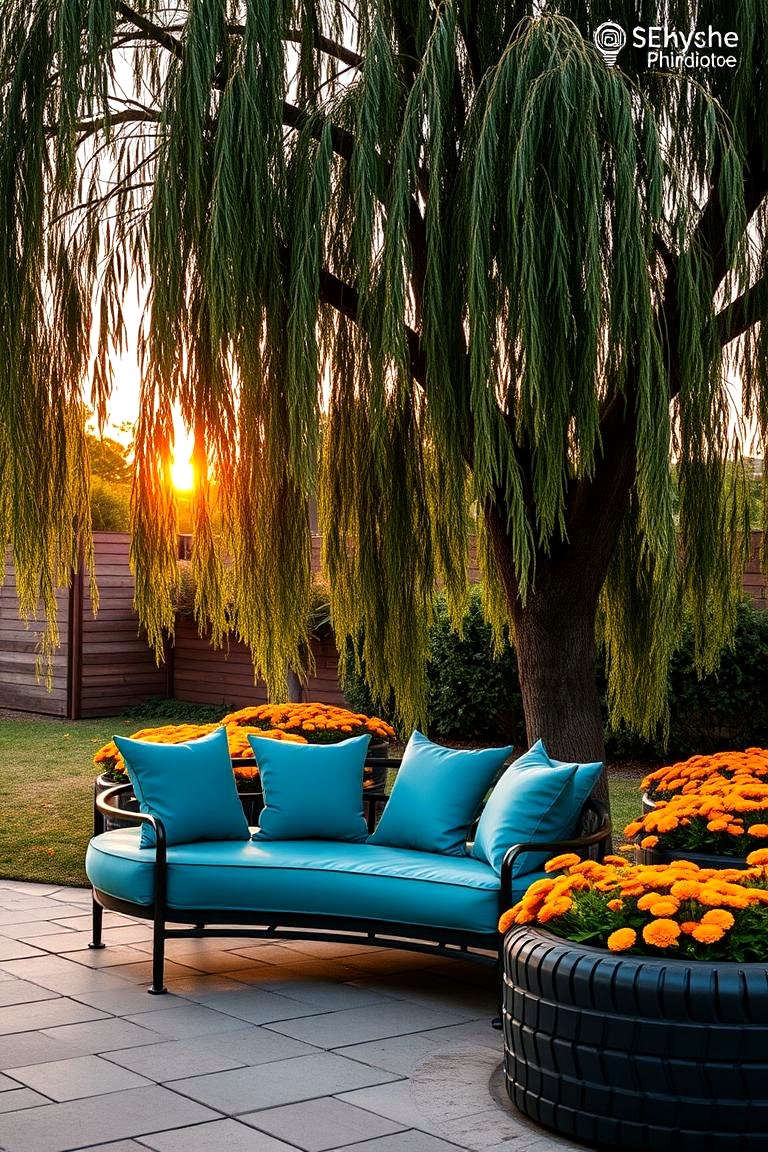 21 Recycled Tyre Garden Art Ideas for Eco-Conscious Spaces