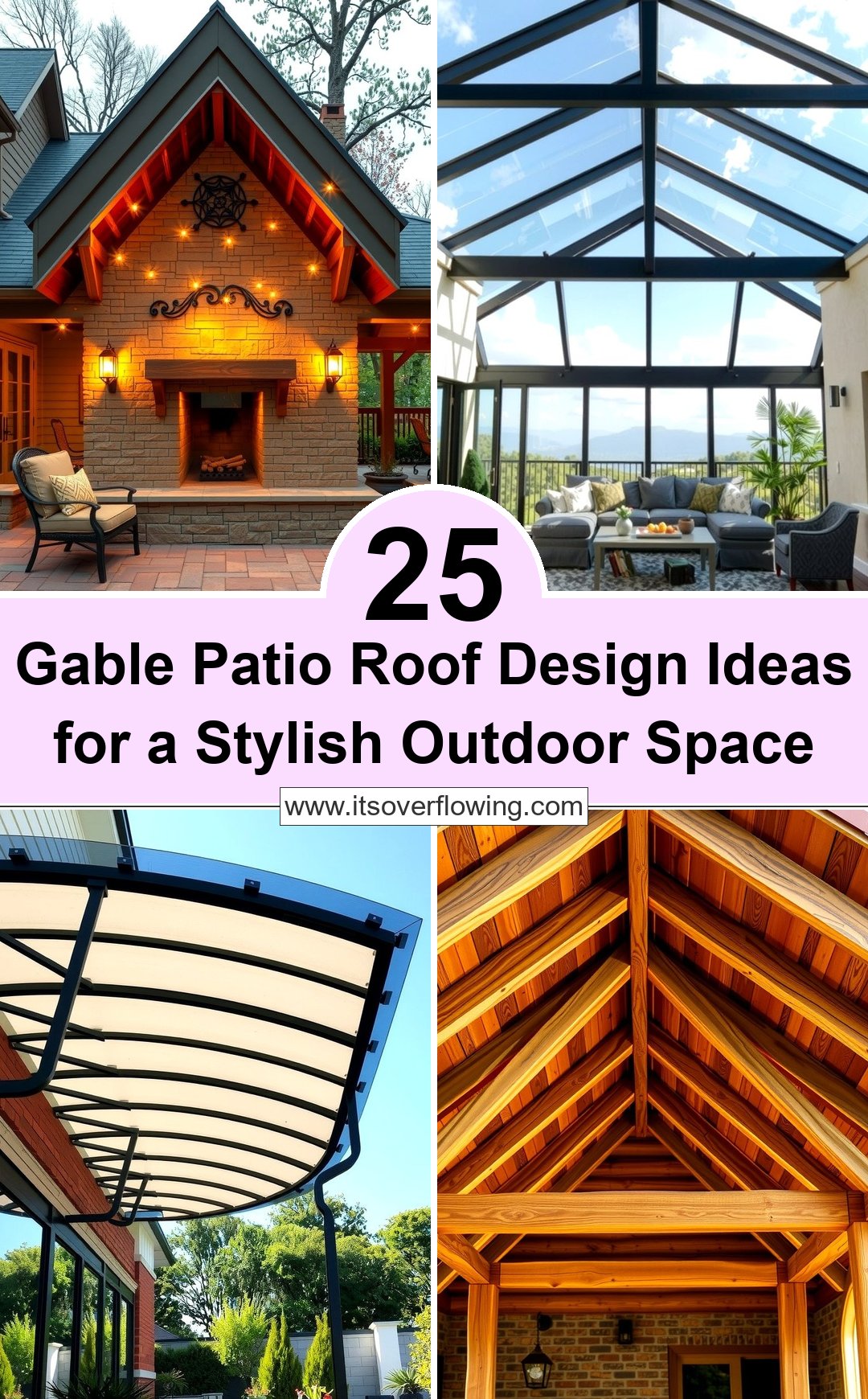 25 Gable Patio Roof Design Ideas for a Stylish Outdoor Space
