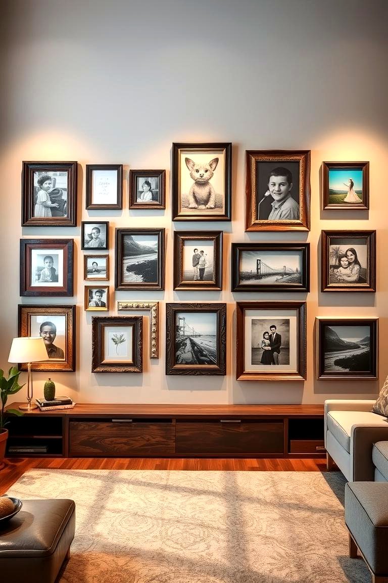 21 Photo Wall Arrangements for Personalized Home Galleries